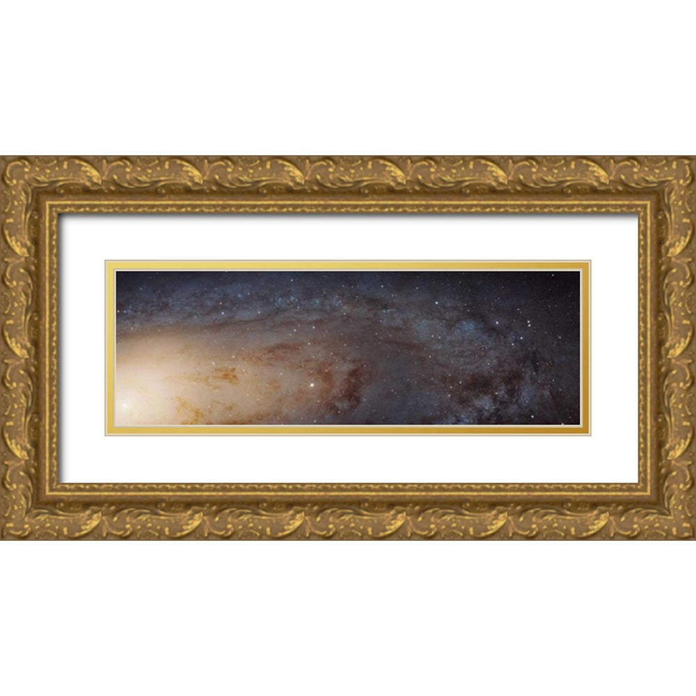 NASA 32x13 Gold Ornate Wood Framed with Double Matting Museum Art Print ...