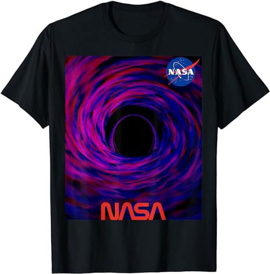 NASA Accretion Disk of Black Hole Glows in New Simulation T-Shirt ...