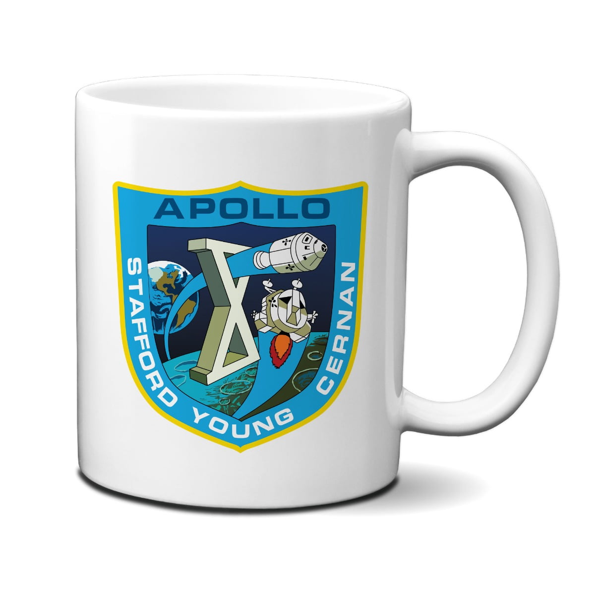 NASA Apollo 10 Mission Logo 11oz Mug - Walmart.com