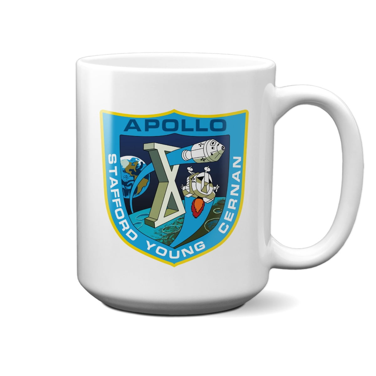 NASA Apollo 10 Mission Logo 15oz Mug - Walmart.com