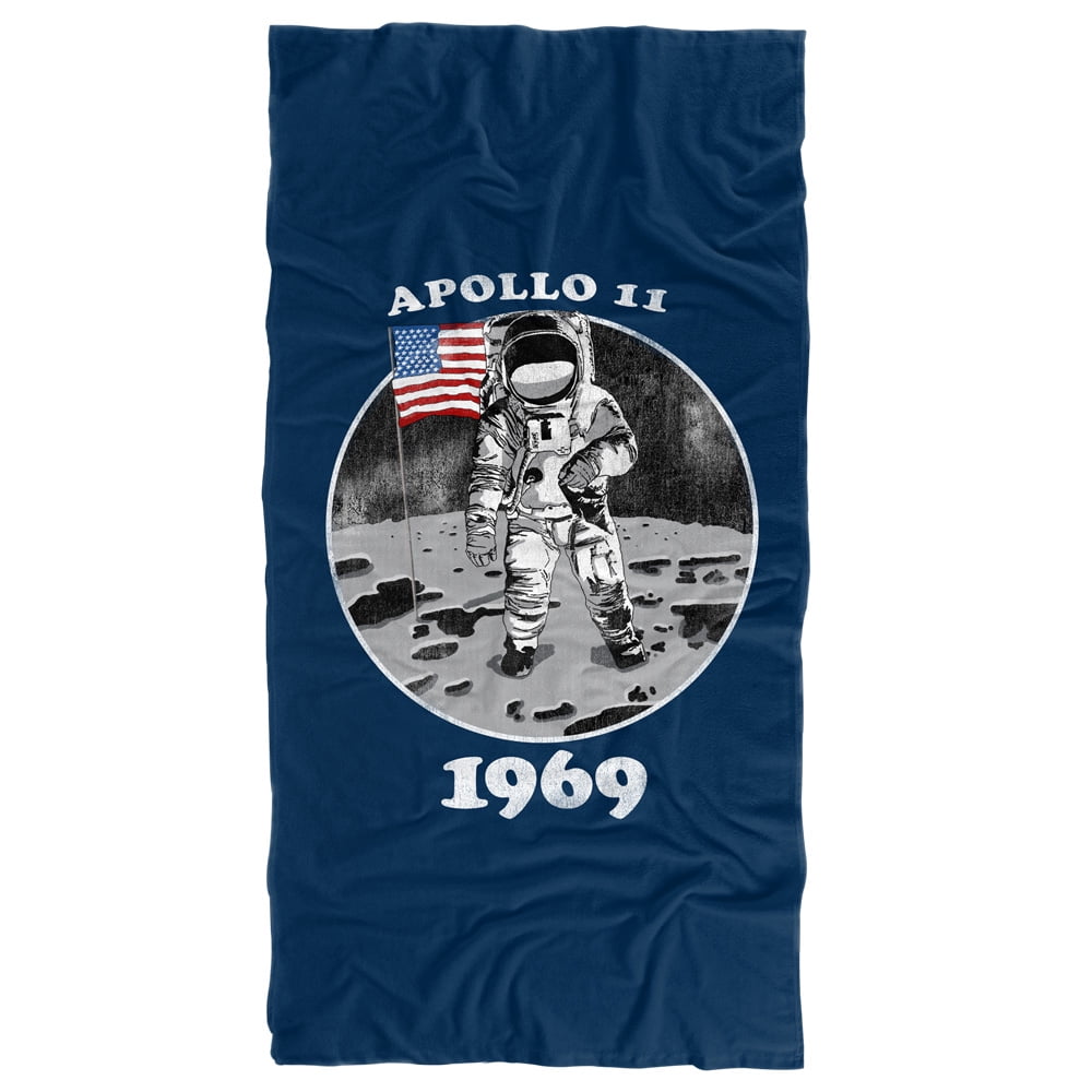 NASA Apollo 11 Astronaut 1969 Officially Licensed Beach Towel 30' X 60 ...