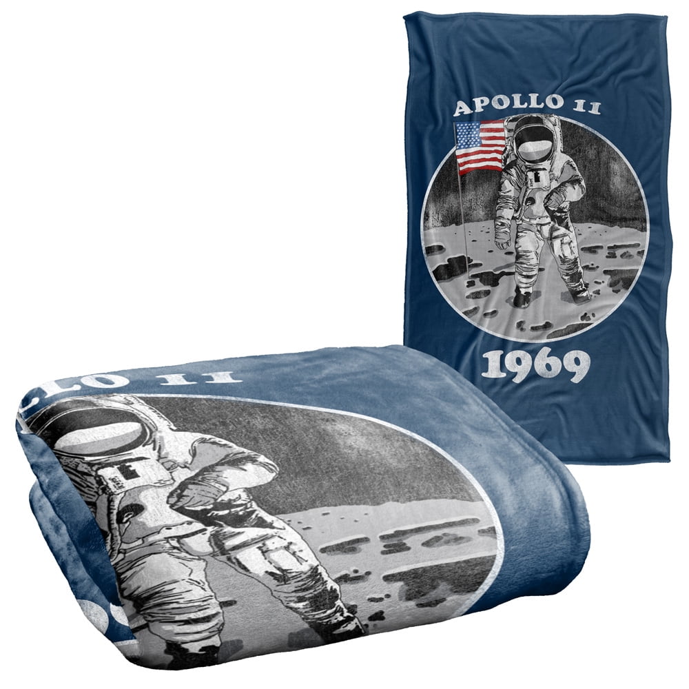 NASA Apollo 11 Astronaut 1969 Silky Touch Super Soft Throw Blanket 36 ...