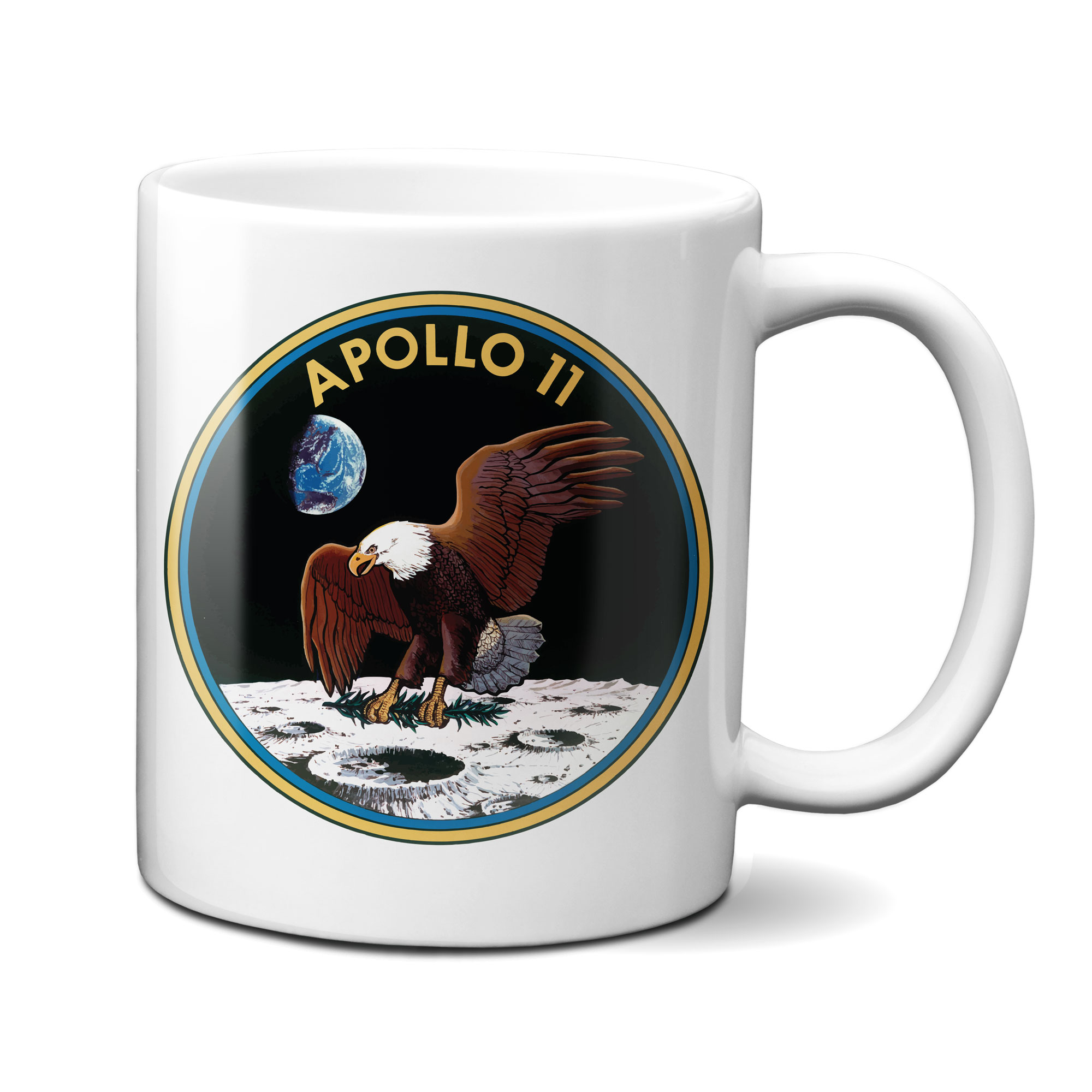 NASA Apollo 11 Logo 11oz Mug - Walmart.com