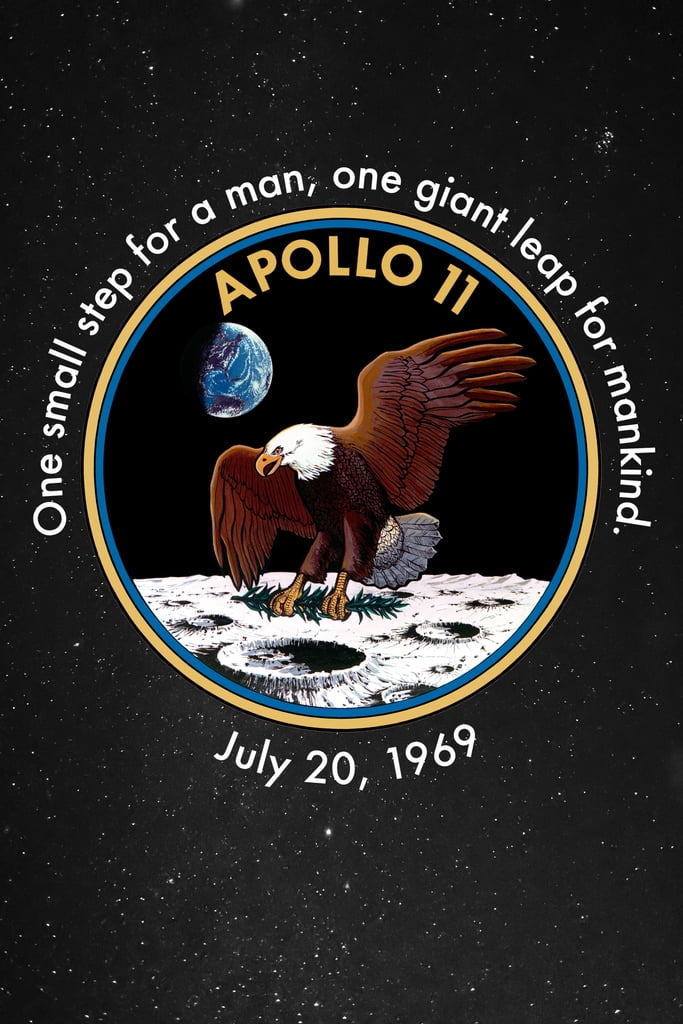 NASA Apollo 11 One Giant Leap Famous Motivational Inspirational Quote ...