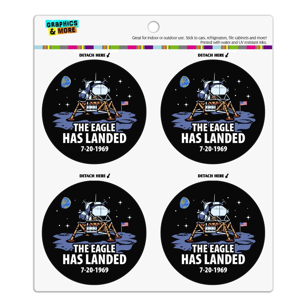 NASA Apollo 11 The Eagle Has Landed Moon Landing Refrigerator Fridge ...