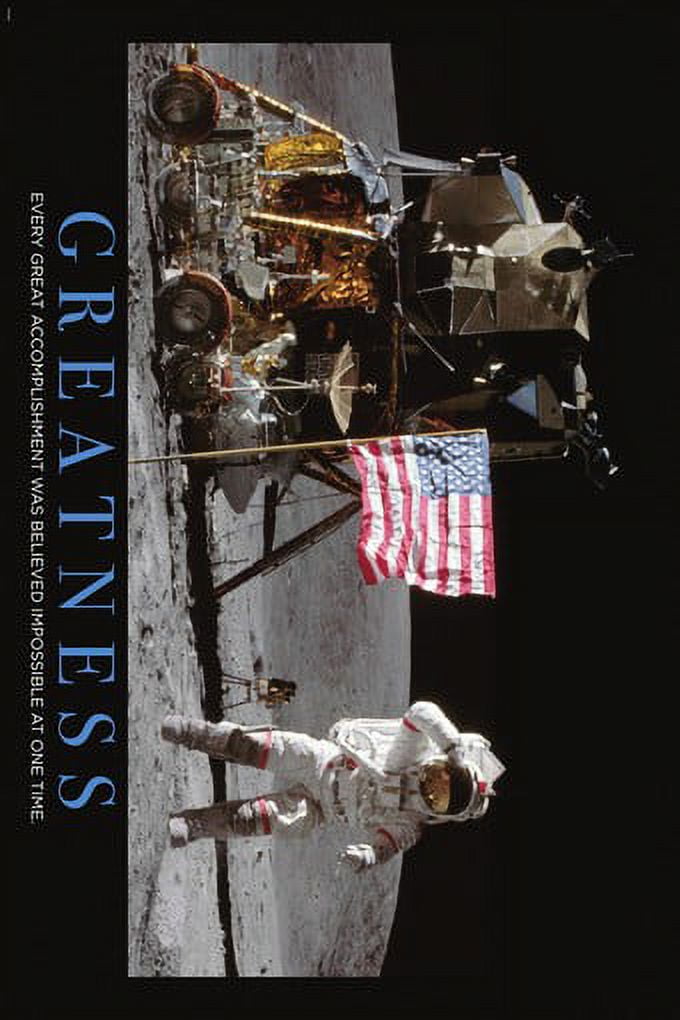 NASA Apollo Astronaut Moon Landing Greatness Inspiration Motivation ...