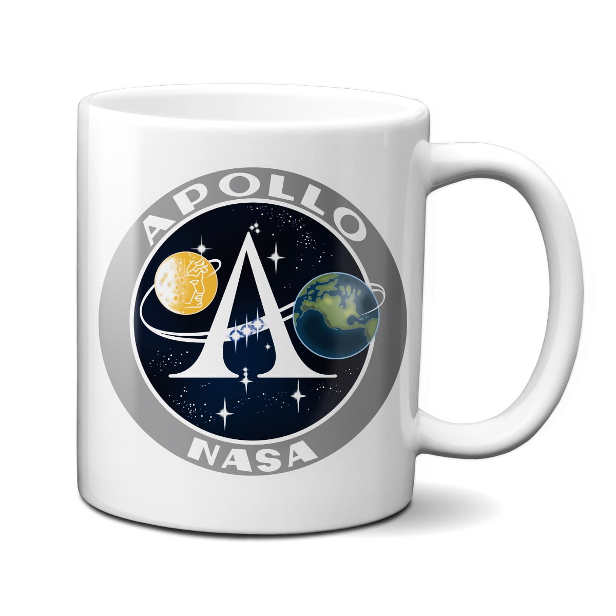 NASA Apollo Program Logo 11oz Mug - Walmart.com
