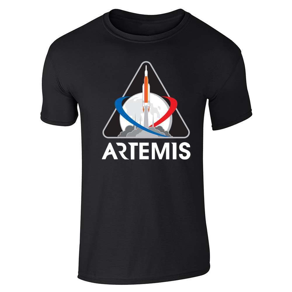 NASA Approved Artemis Program Mission 1 Patch Moon Unisex Tee - Walmart.com