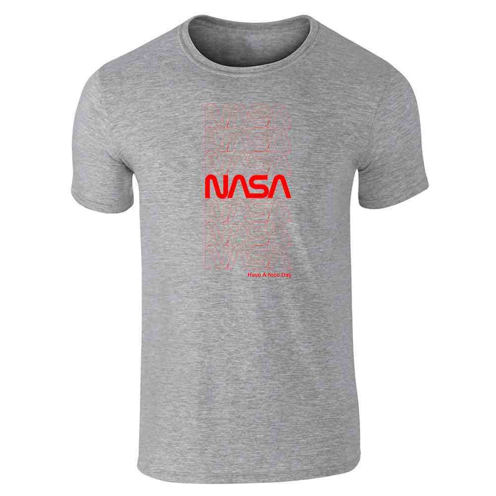 NASA Approved Retro Repeating Worm Logo Unisex Tee - Walmart.com