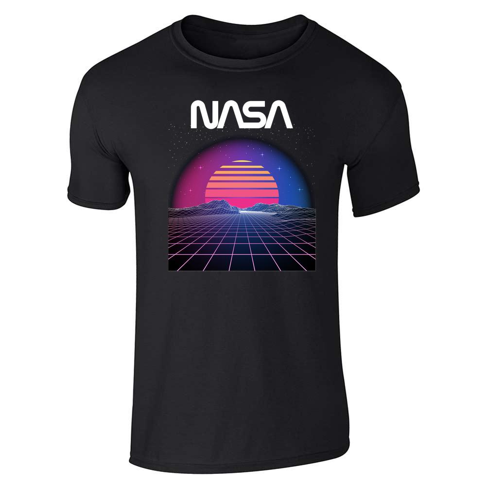 NASA Approved Retro Space Landscape 80s Electro Unisex Tee - Walmart.com