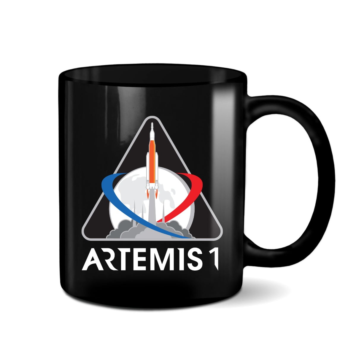 NASA Artemis 1 Mission Logo 11oz Black DTF Mug - Walmart.com