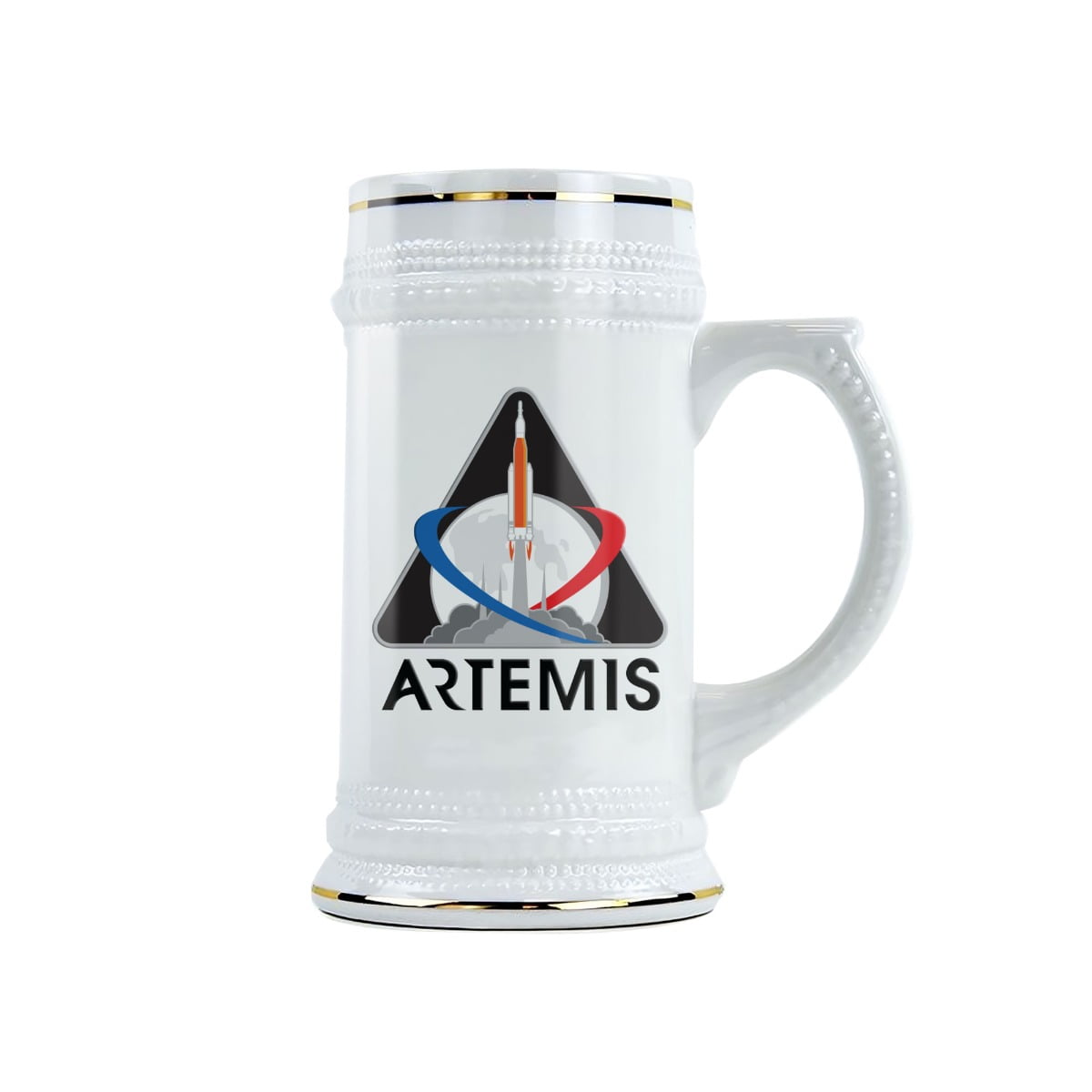 NASA Artemis 1 Mission Logo 22 oz Ceramic Beer Stein - Walmart.com