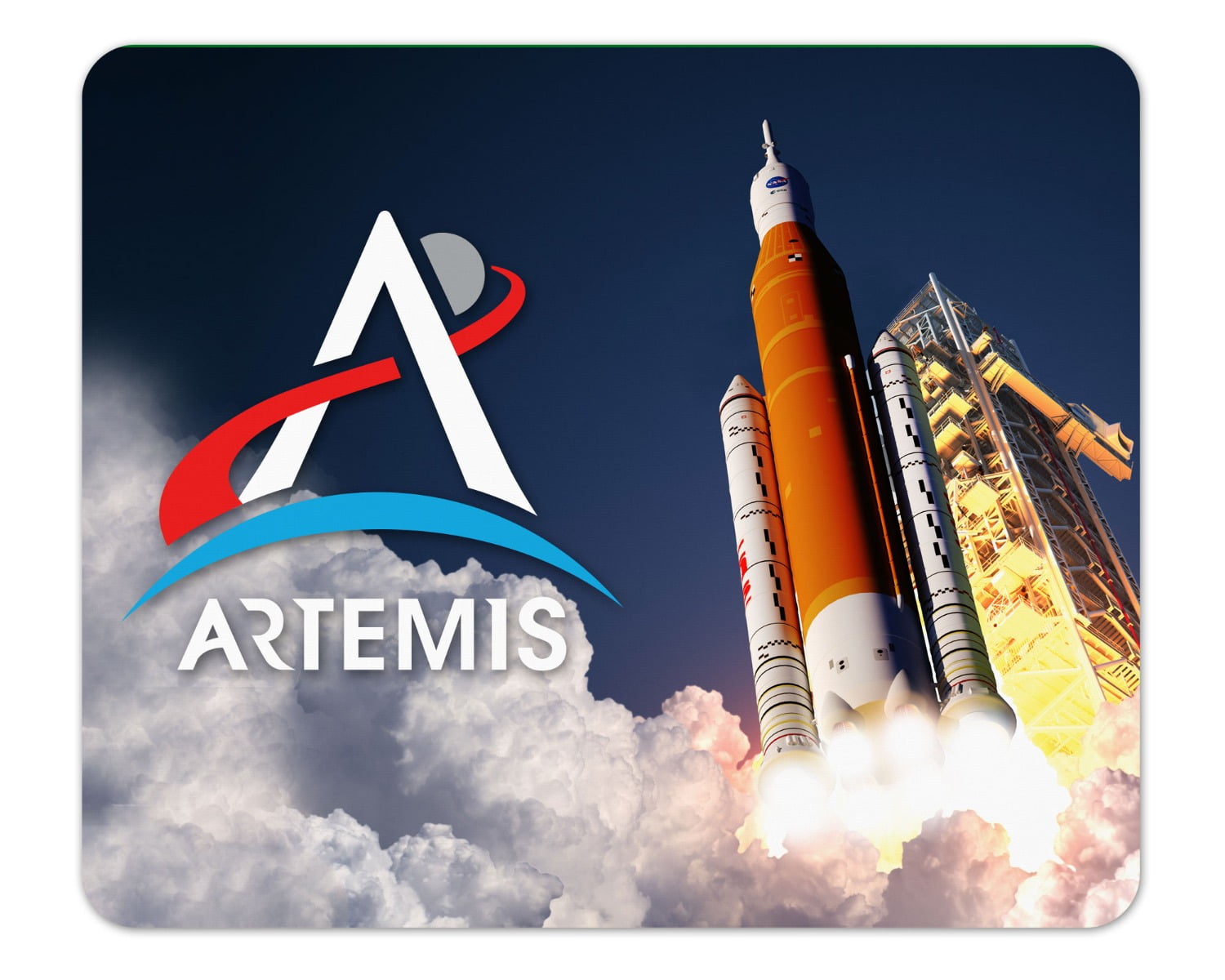 NASA Artemis Launch Mouse Pad 1/8 Thick - Walmart.com