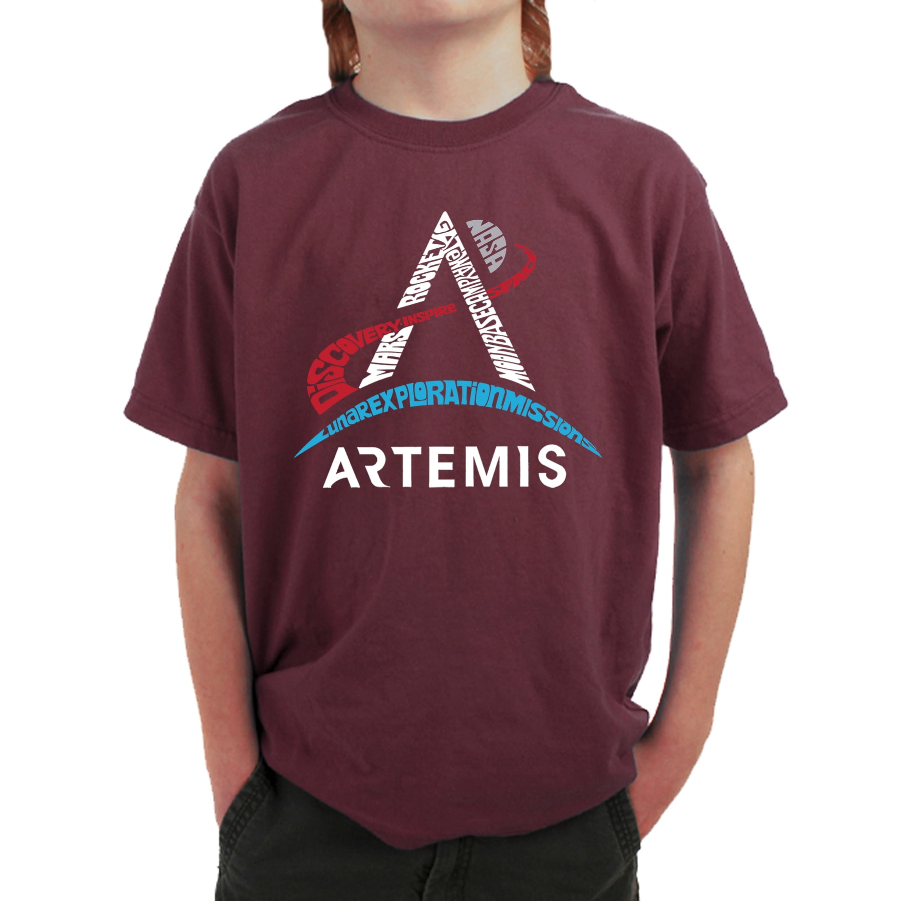 NASA Artemis Logo - Boy's Word Art T-Shirt - Walmart.com