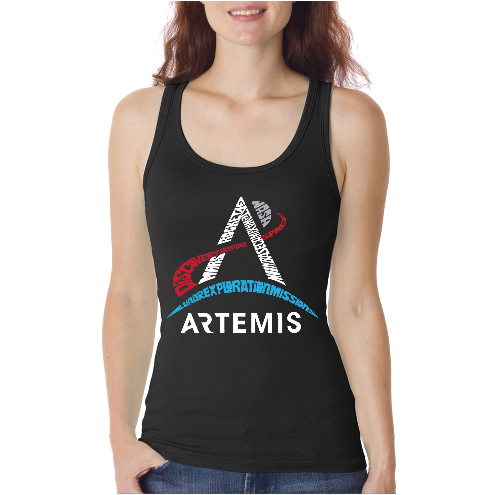 NASA Artemis Logo - Women's Word Art Tank Top - Walmart.com
