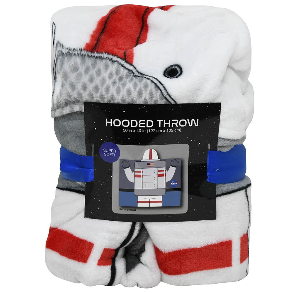 NASA Astronaut Hooded Throw Blanket for Kids - Walmart.com