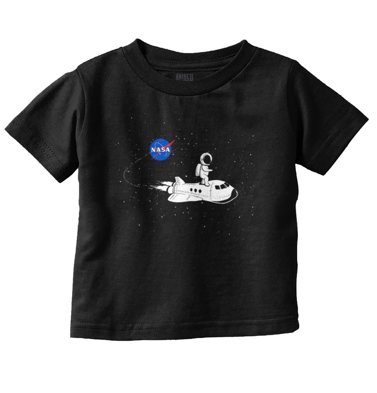 NASA Astronaut Space Shuttle Surfing Toddler Boy Girl T Shirt Infant ...