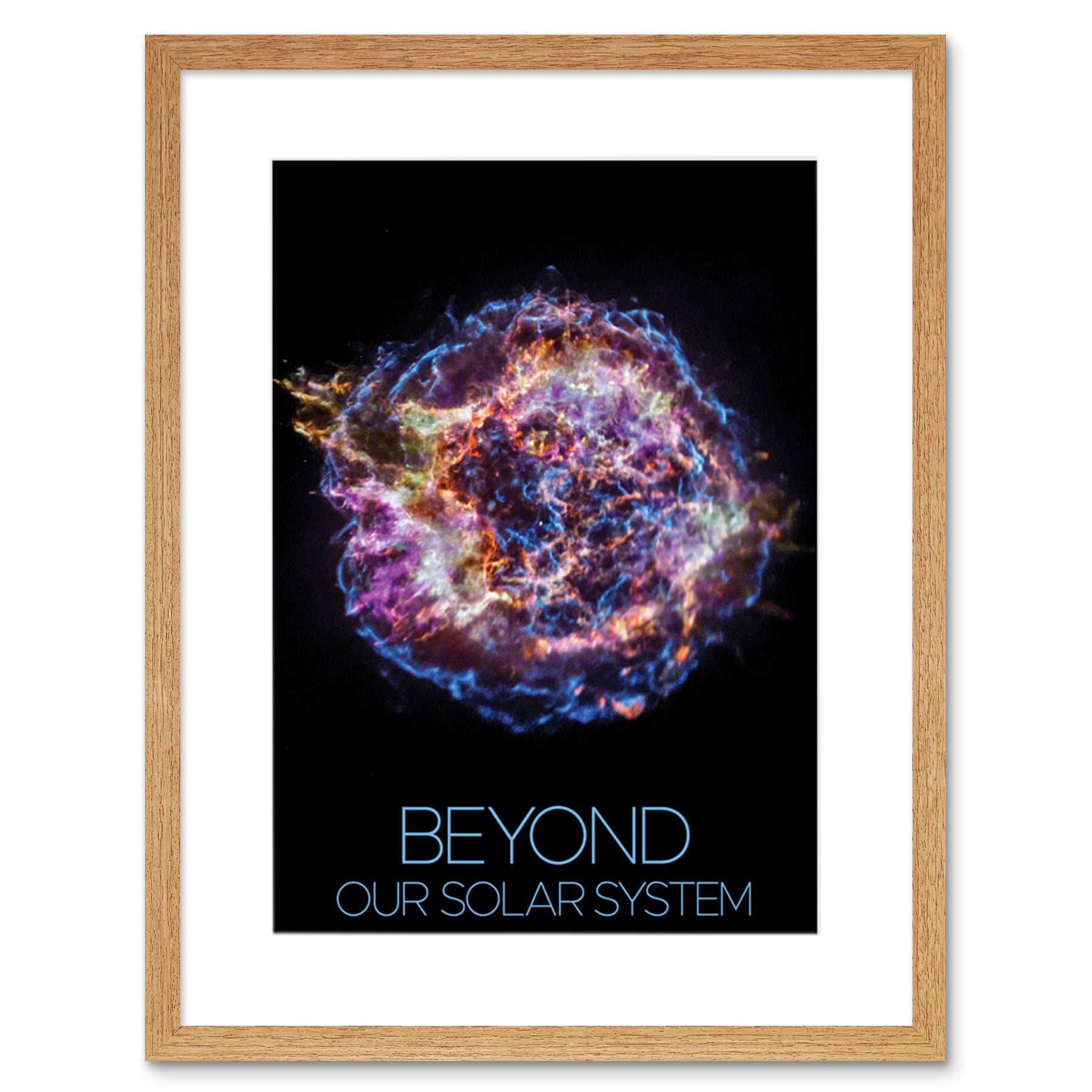 NASA Beyond Solar System Cassiopeia A Supernova Remnant Poster Artwork ...