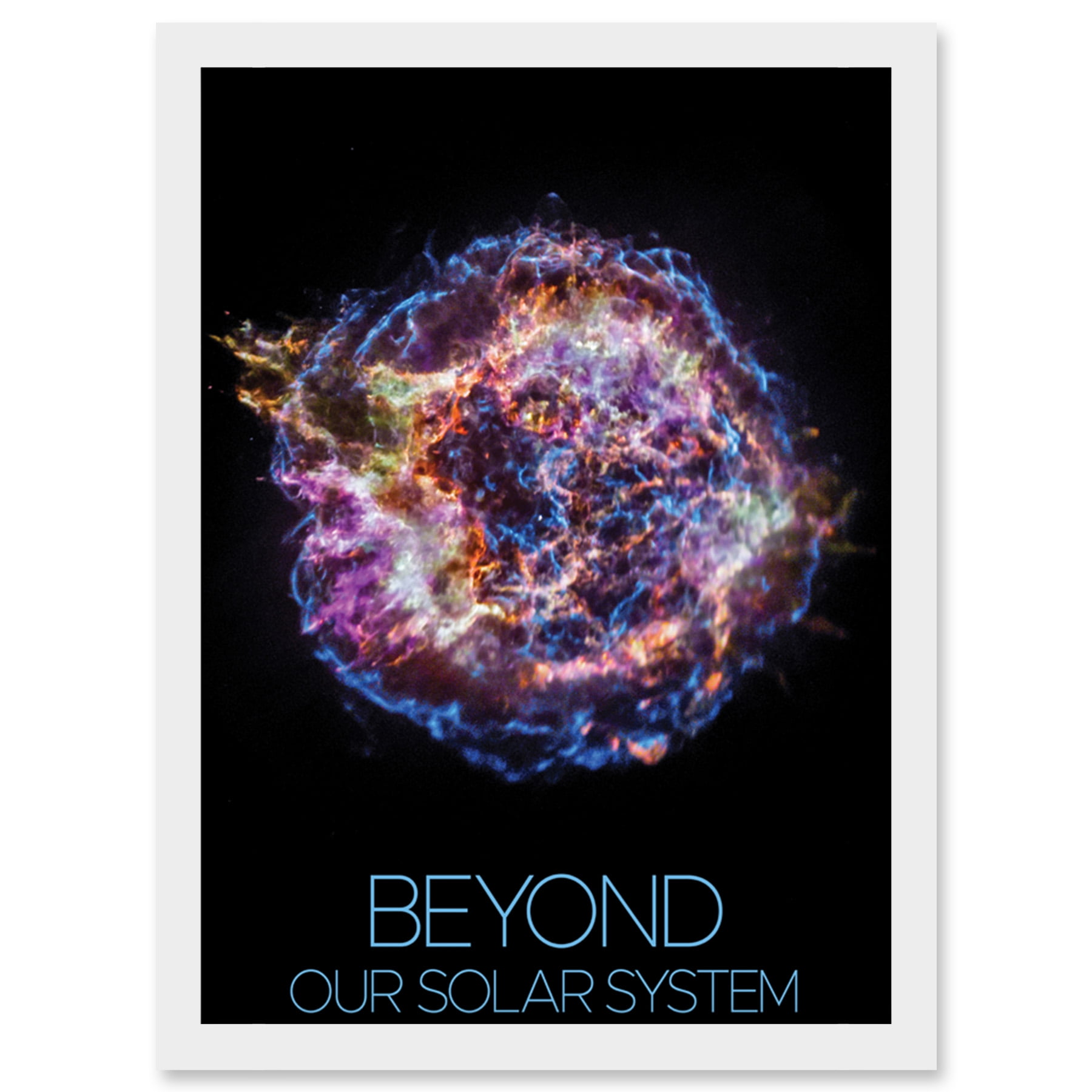 NASA Beyond Solar System Cassiopeia A Supernova Remnant Poster Artwork ...