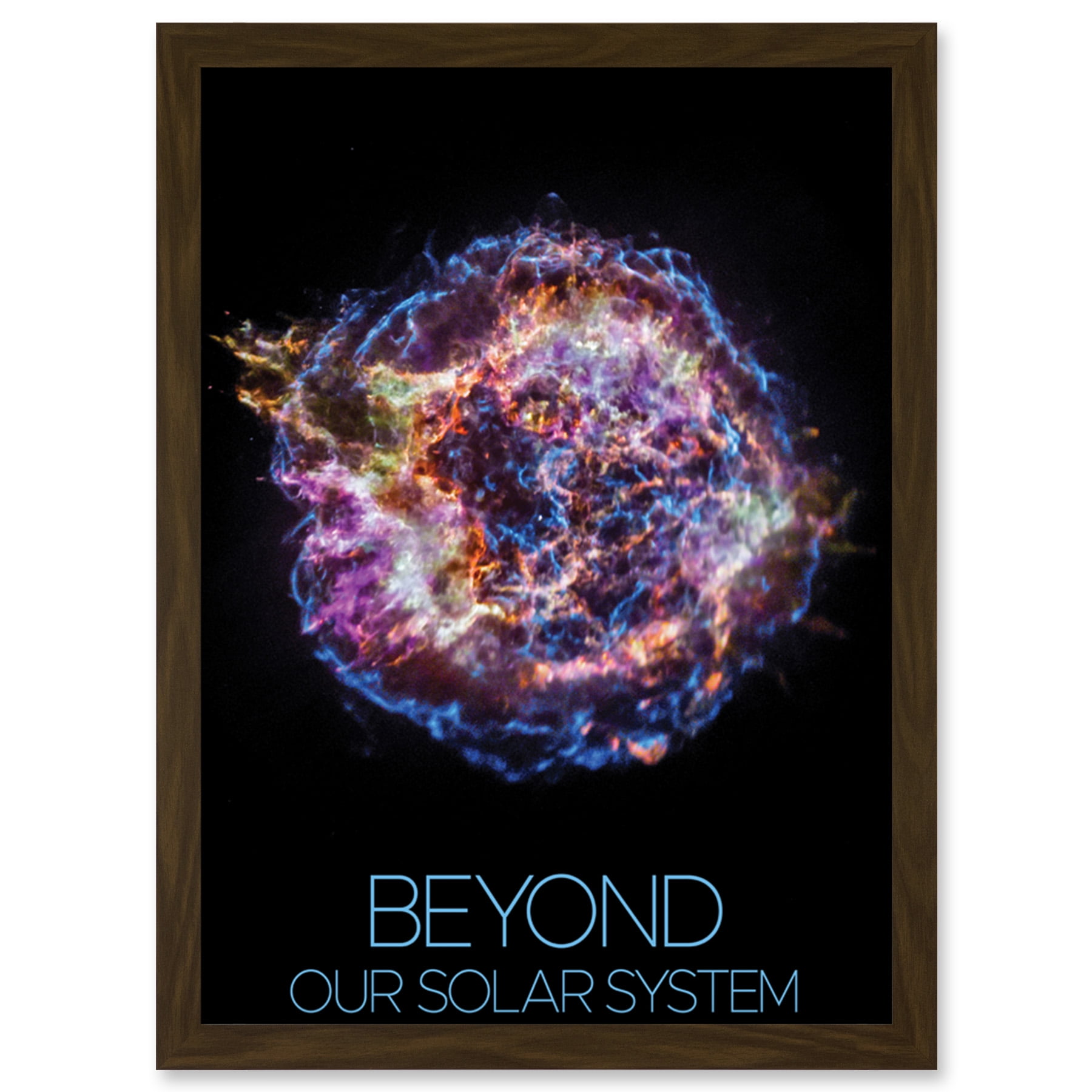 NASA Beyond Solar System Cassiopeia A Supernova Remnant Poster Artwork ...