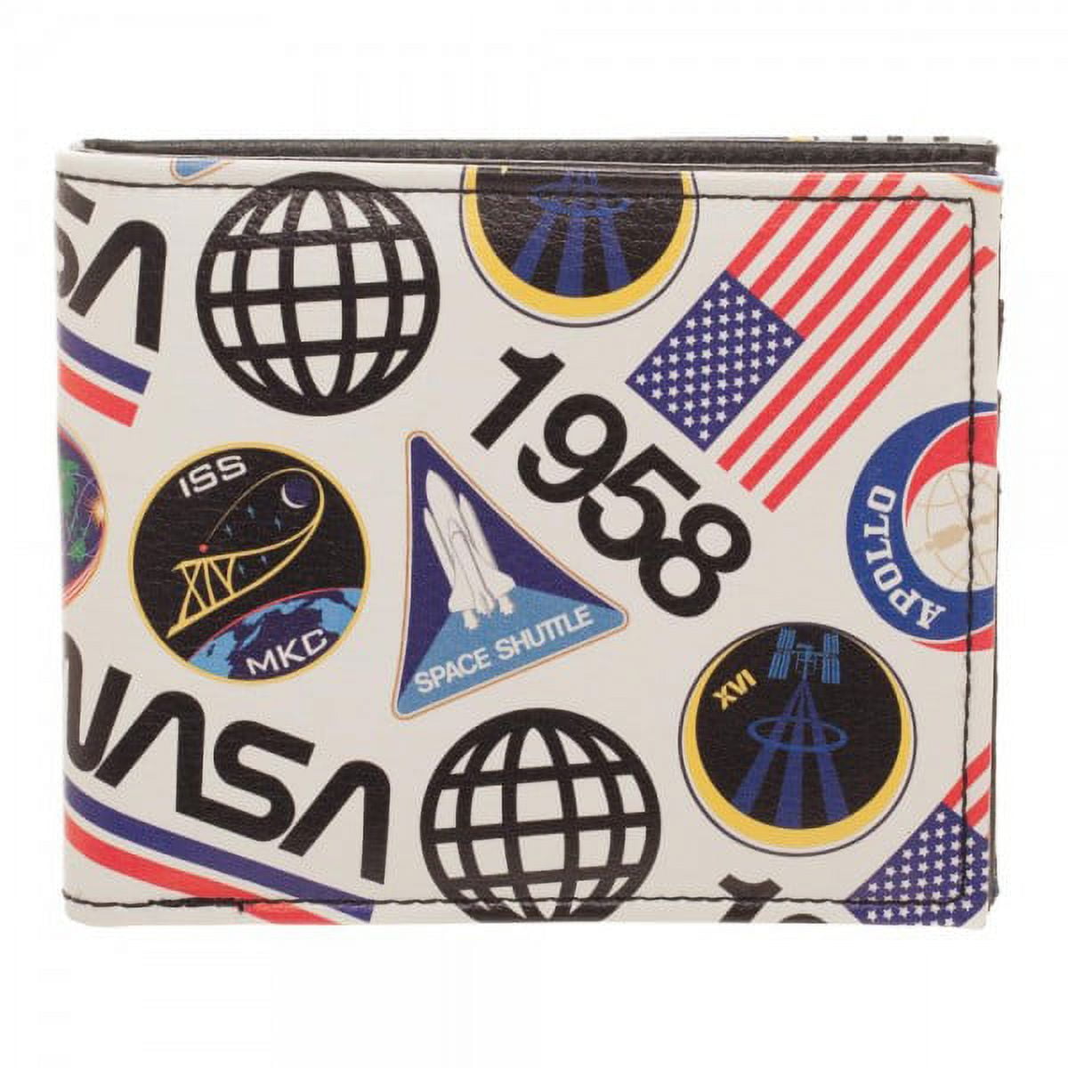 NASA Bi-Fold Faux Leather Wallet - Walmart.com