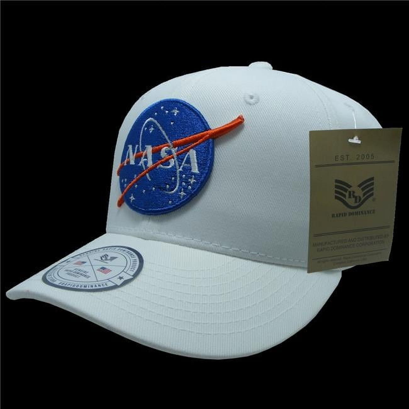 NASA Deluxe Caps, Meatball, White - Walmart.com