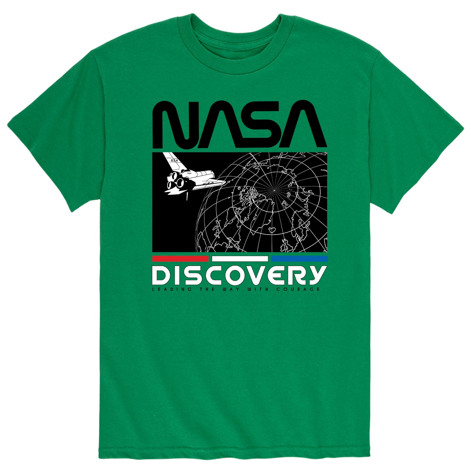 NASA - Dicovery Returns - Men's Short Sleeve Graphic T-Shirt - Walmart.com