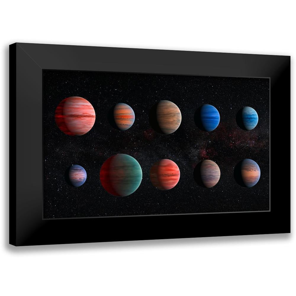 NASA, ESA, 18x12 Black Modern Framed Museum Art Print Titled - Artist ...