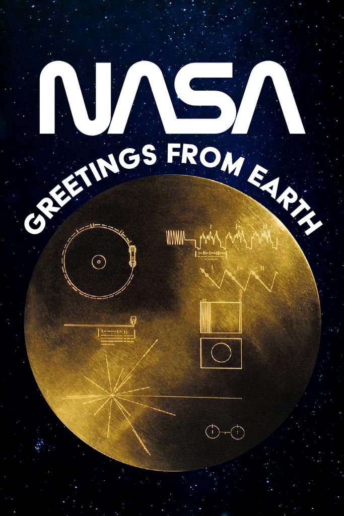 NASA Greetings From Earth Golden Record Geeky Humor Outer Space Cool ...