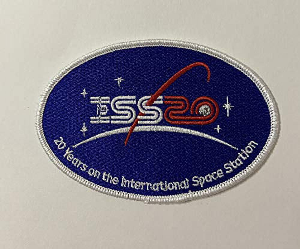 NASA ISS 20 Years Patch Emblem - Walmart.com
