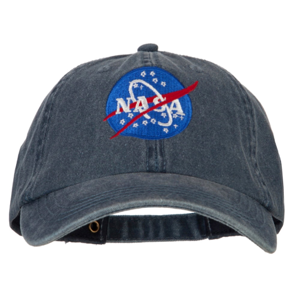 NASA Insignia Embroidered Big Size Washed Cap - Navy XL-3XL - Walmart.com