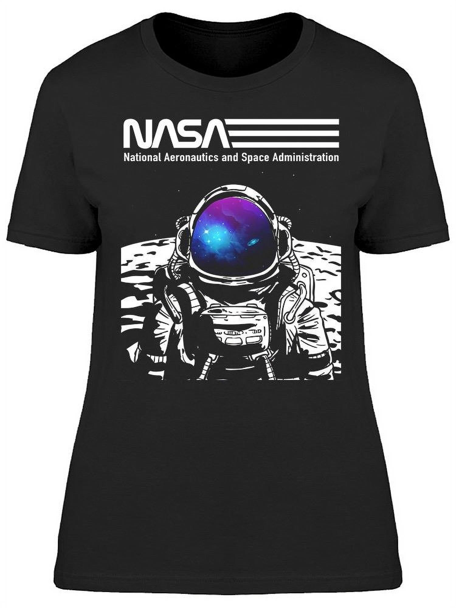 NASA It Looks Pretty From Here Women T-Shirt, Female Large - Walmart.com