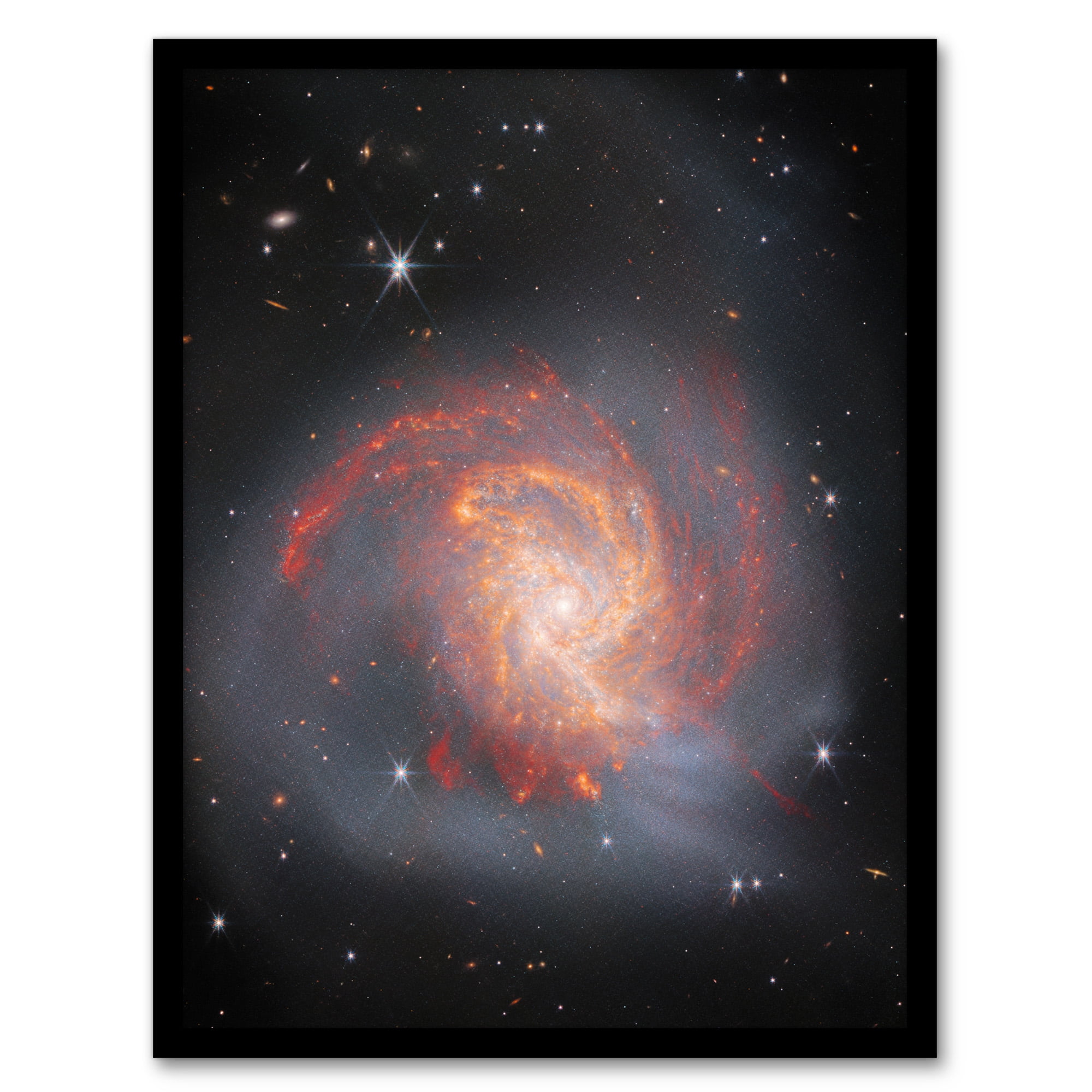 NASA James Webb Space Telescope Clash of the Titans NGC 3256 Bedroom ...