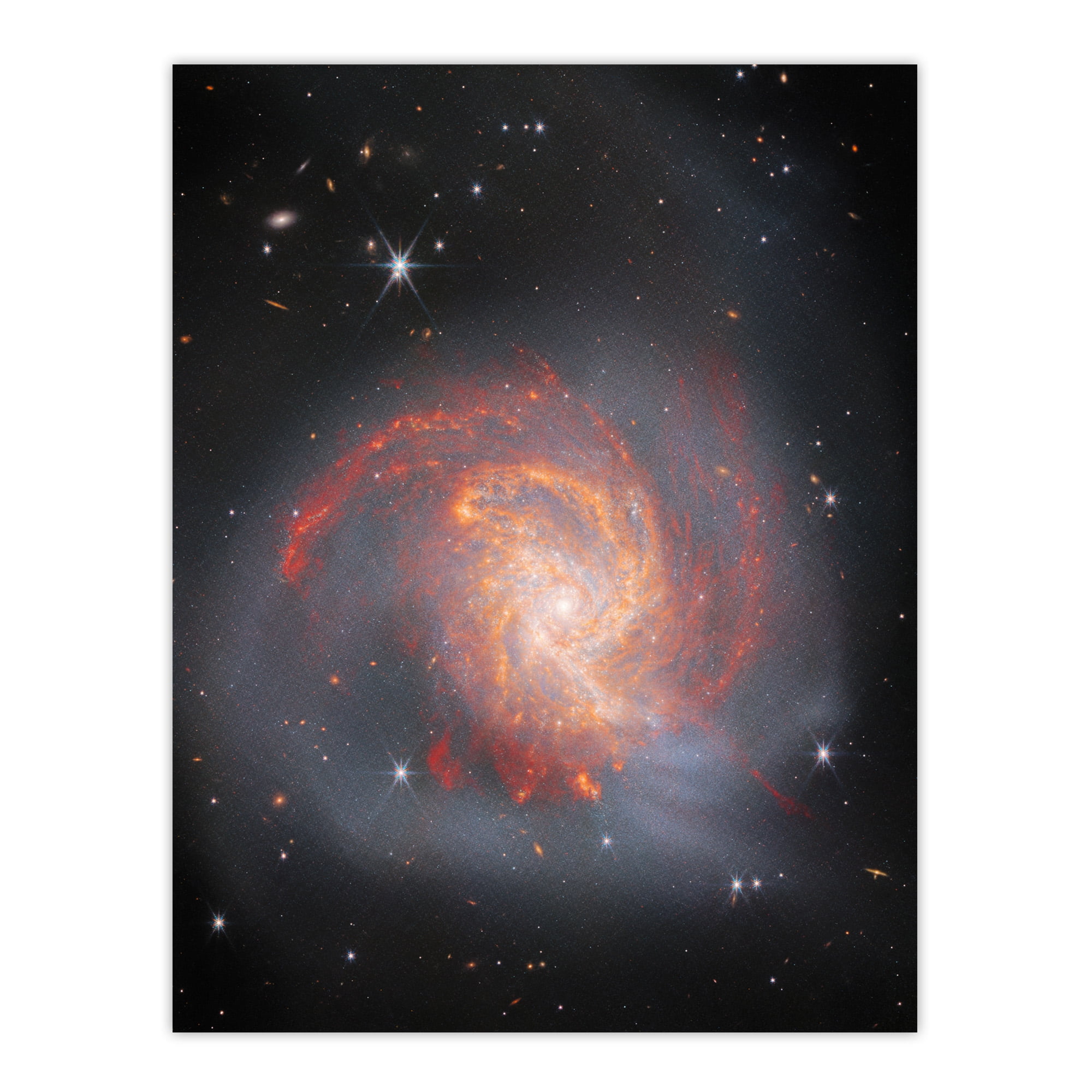 NASA James Webb Space Telescope Clash of the Titans NGC 3256 Bedroom ...