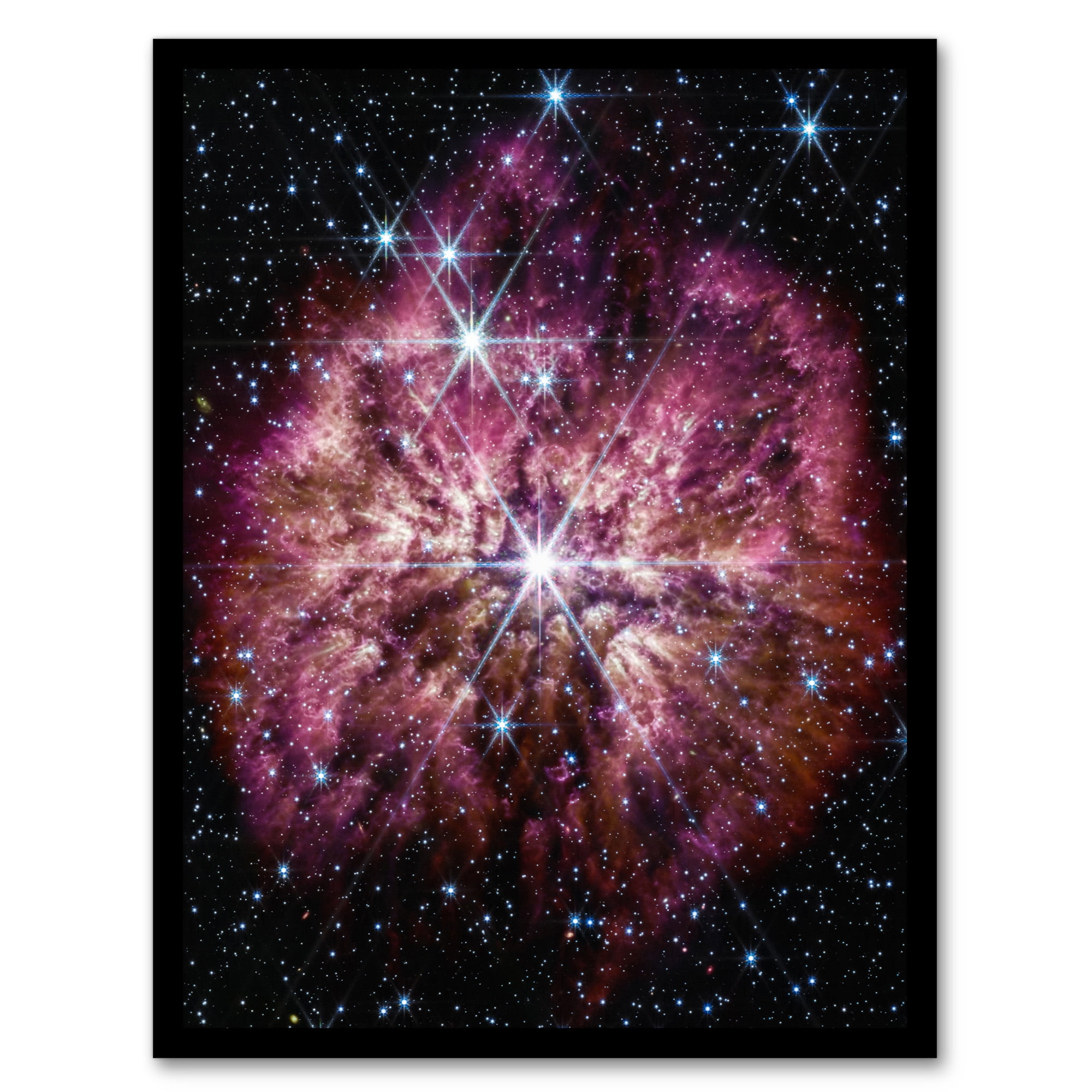 NASA James Webb Space Telescope Rarely Seen Prelude to Supernova Wolf ...