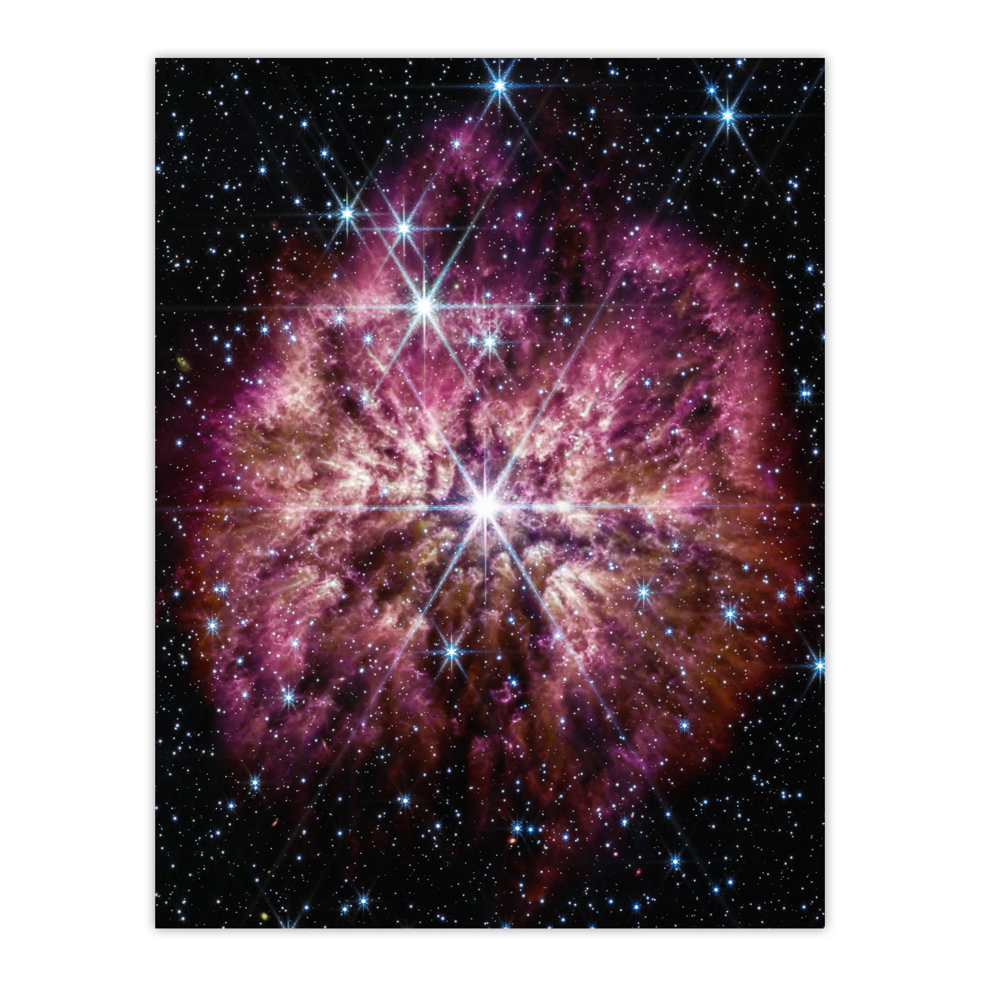 NASA James Webb Space Telescope Rarely Seen Prelude to Supernova Wolf ...
