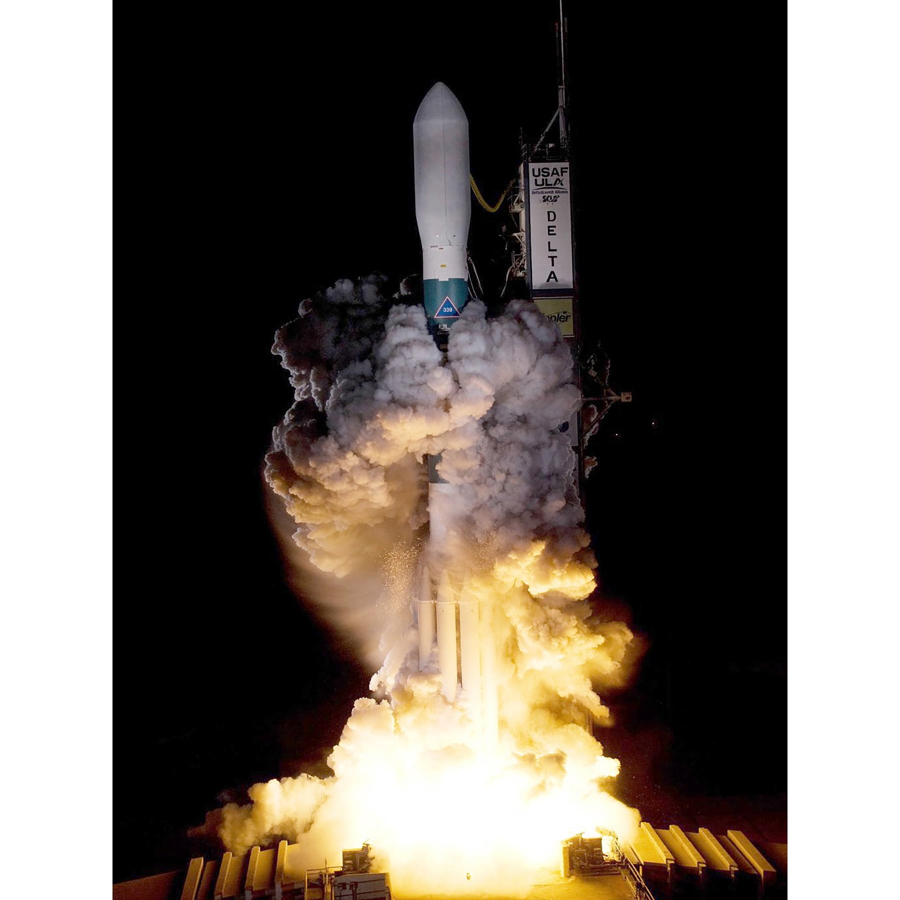NASA Kepler Telescope Delta Rocket Launch Extra Large XL Wall Art ...