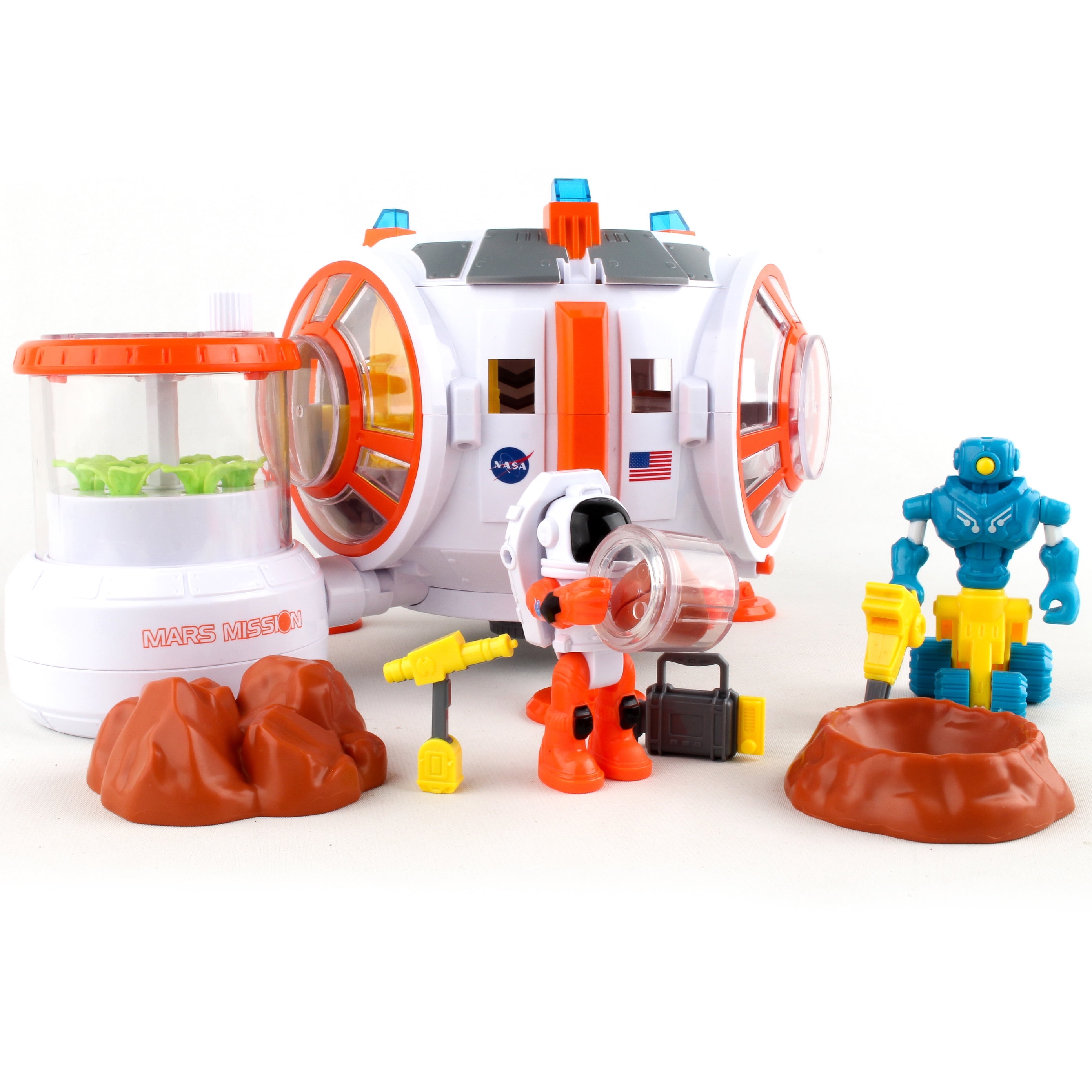 Free Shipping! NASA Mars Mission: Mars Station - Playset w/ Lights ...