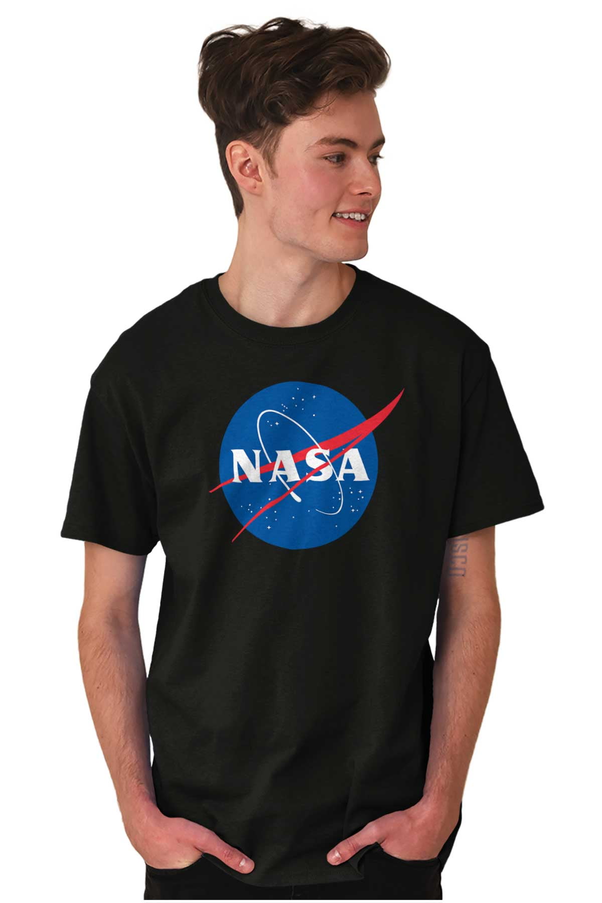 NASA Meatball Classic USA Space Logo Men's Graphic T Shirt Tees Brisco ...