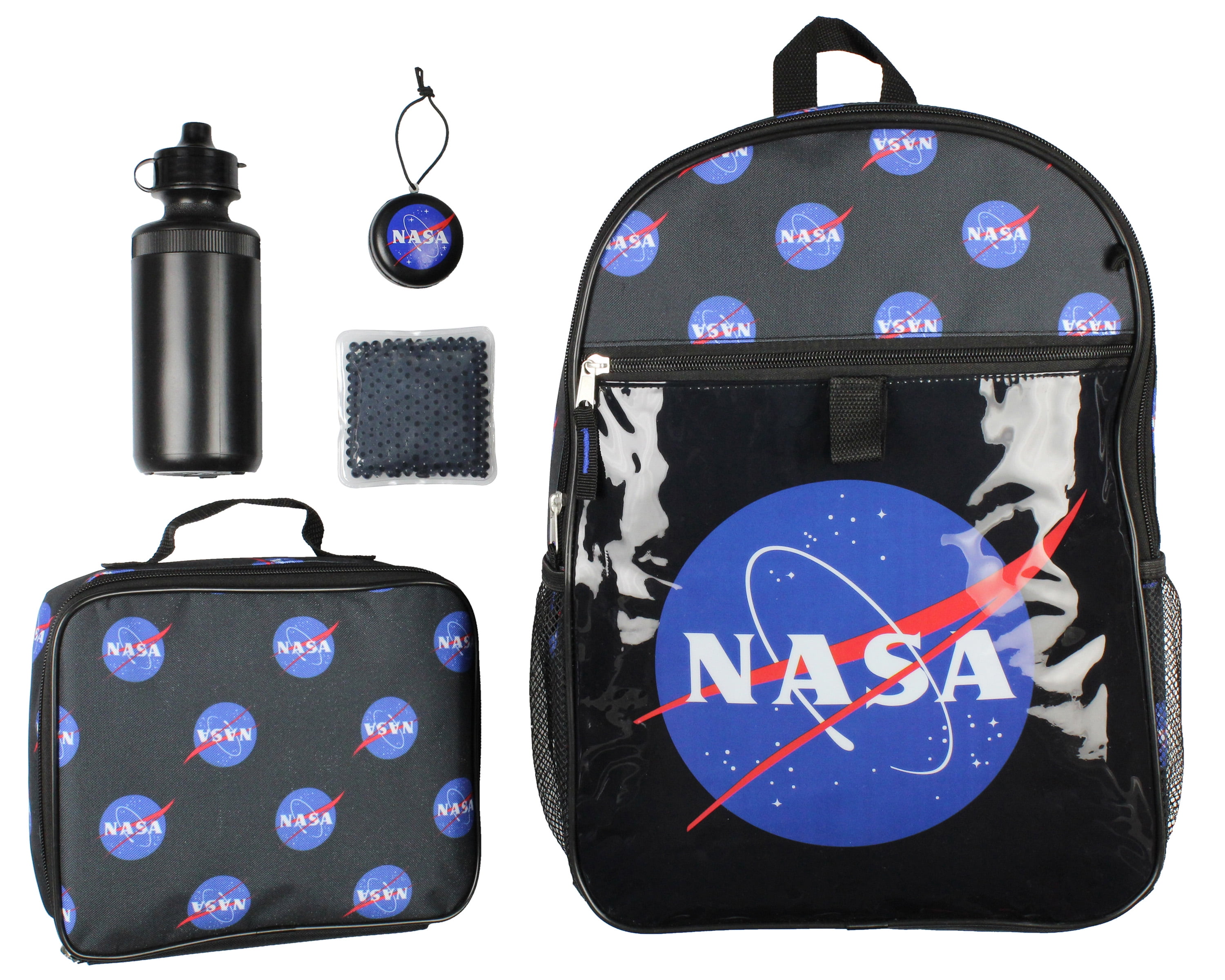 NASA Meatball Logo Backpack Lunch Bag Water Bottle Squishy Toy Ice Pack ...
