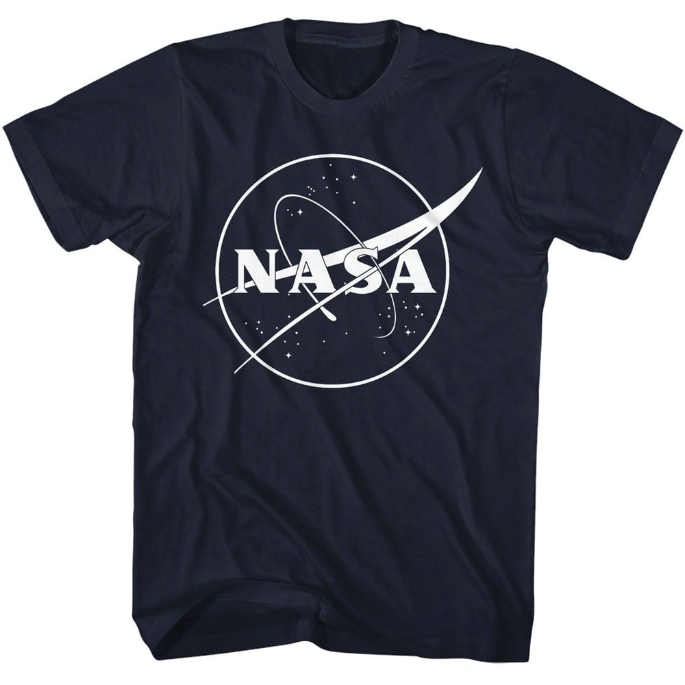 NASA Meatball Logo One Color Navy T-Shirt - Walmart.com