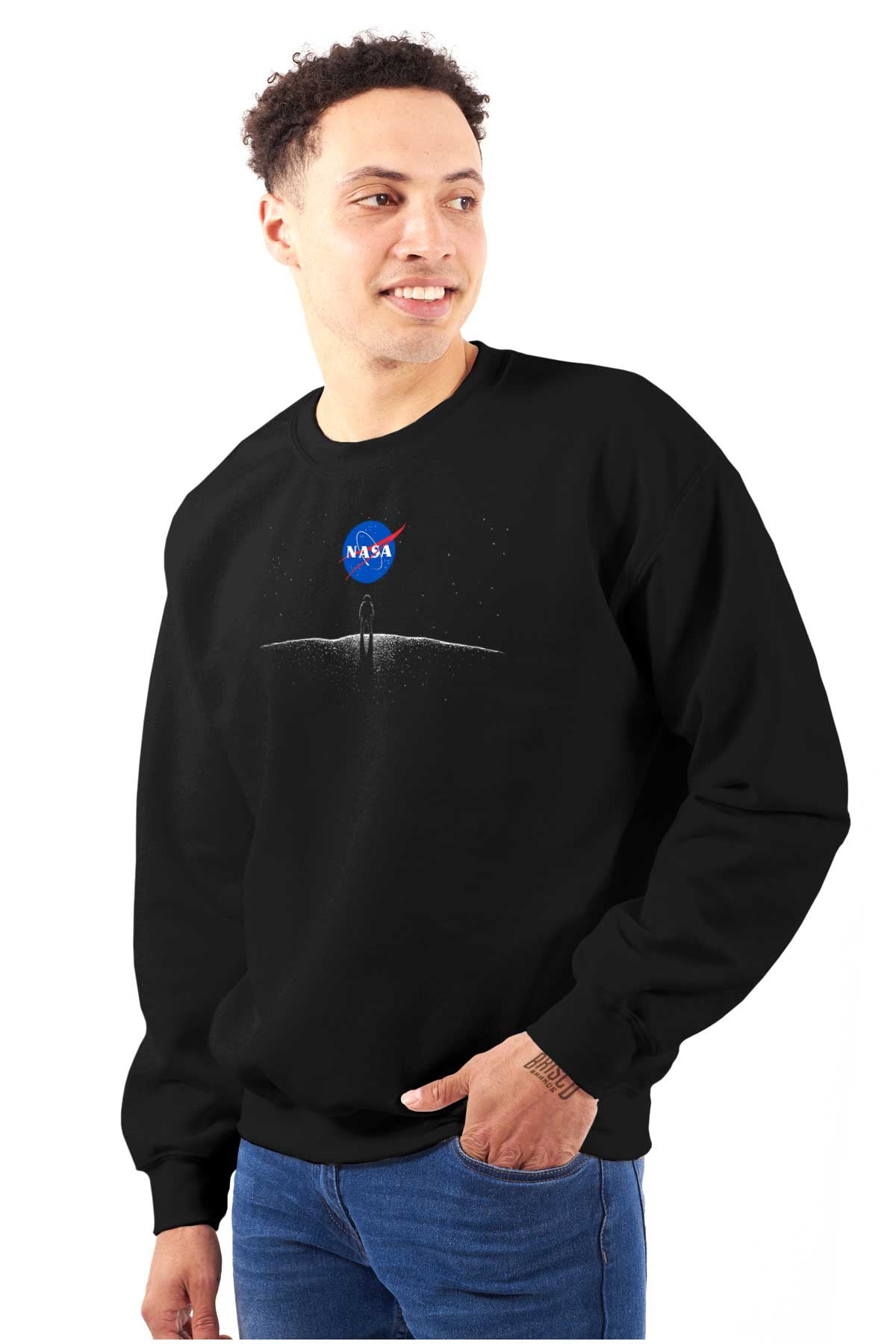 NASA Meatball Logo Outer Space Planet Sweatshirt for Men or Women ...