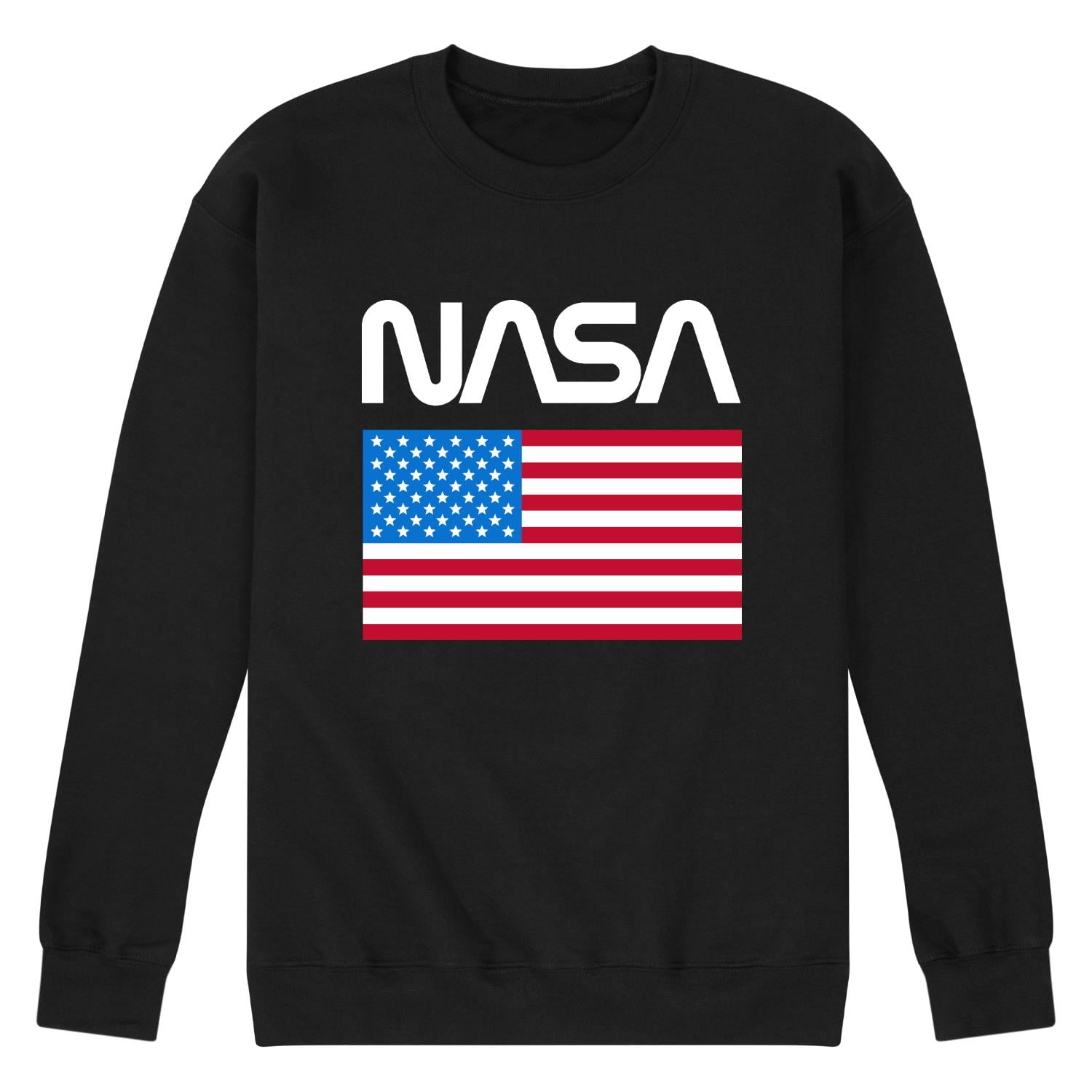 NASA - Men's Crew Neck Fleece Pullover - Walmart.com