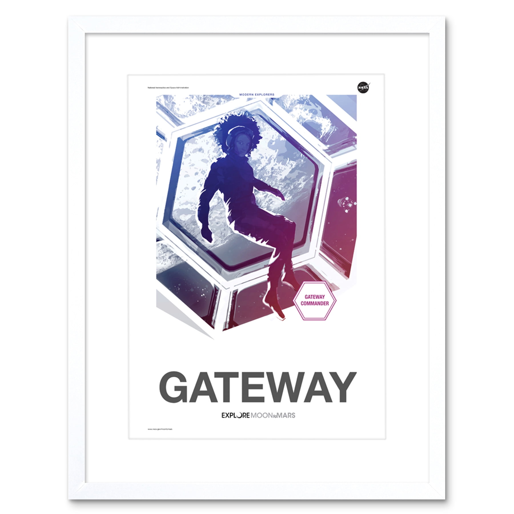 NASA Modern Explorers Explore Moon to Mars Gateway Commander Artemis ...