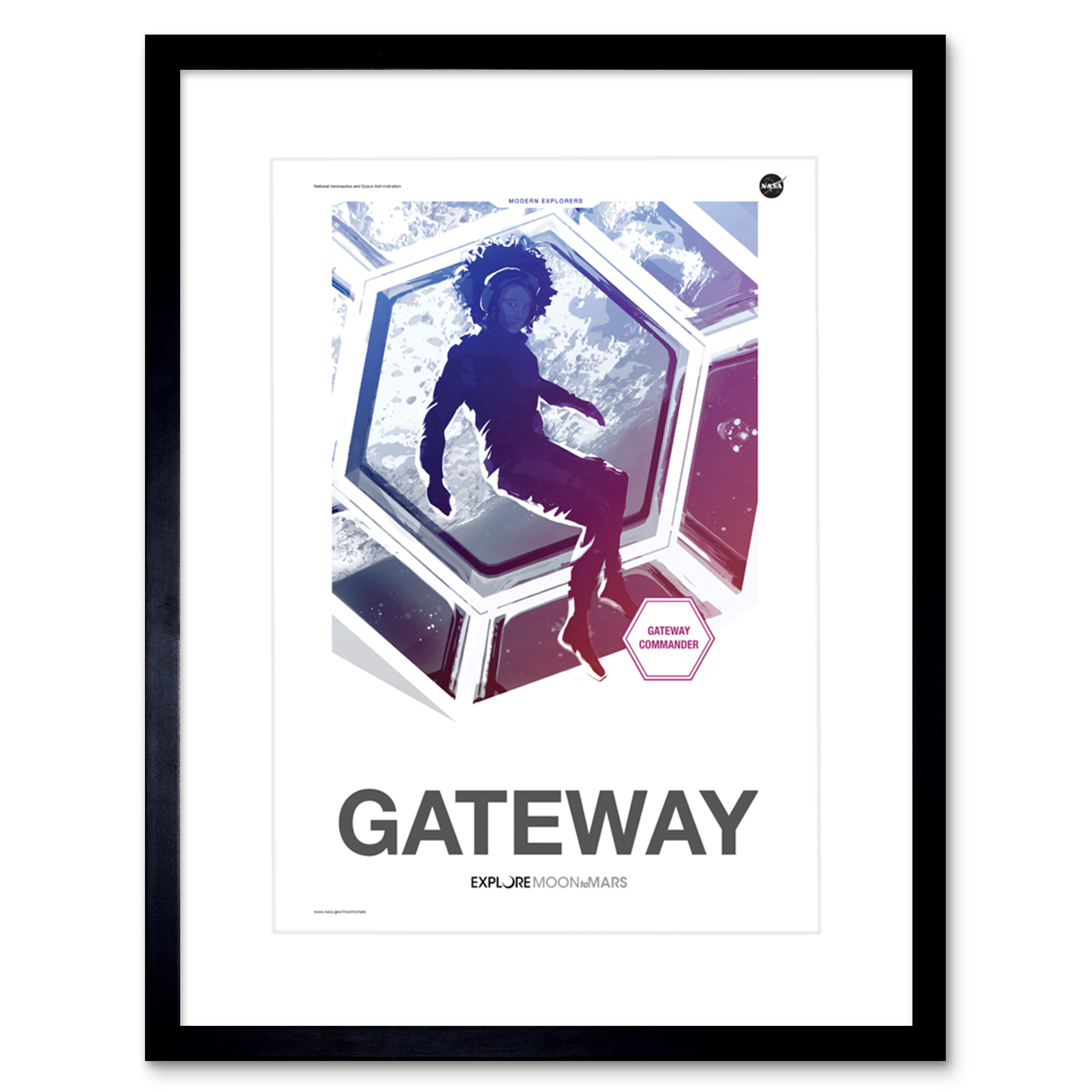 NASA Modern Explorers Explore Moon to Mars Gateway Commander Artemis ...