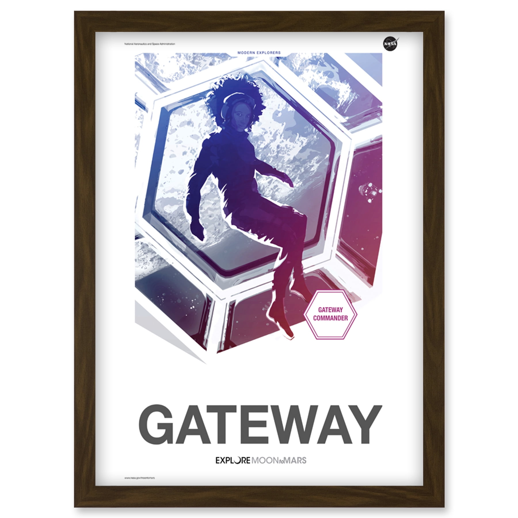 NASA Modern Explorers Explore Moon to Mars Gateway Commander Artemis ...