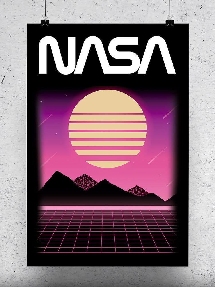 NASA Moon And Mountains Poster - NASA Designs, - Walmart.com