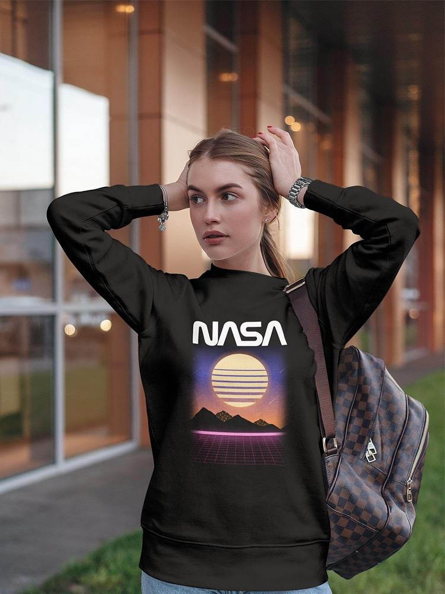 NASA Nasa 80S Style Sweatshirt Women -NASA Designs, Female 4X-Large ...