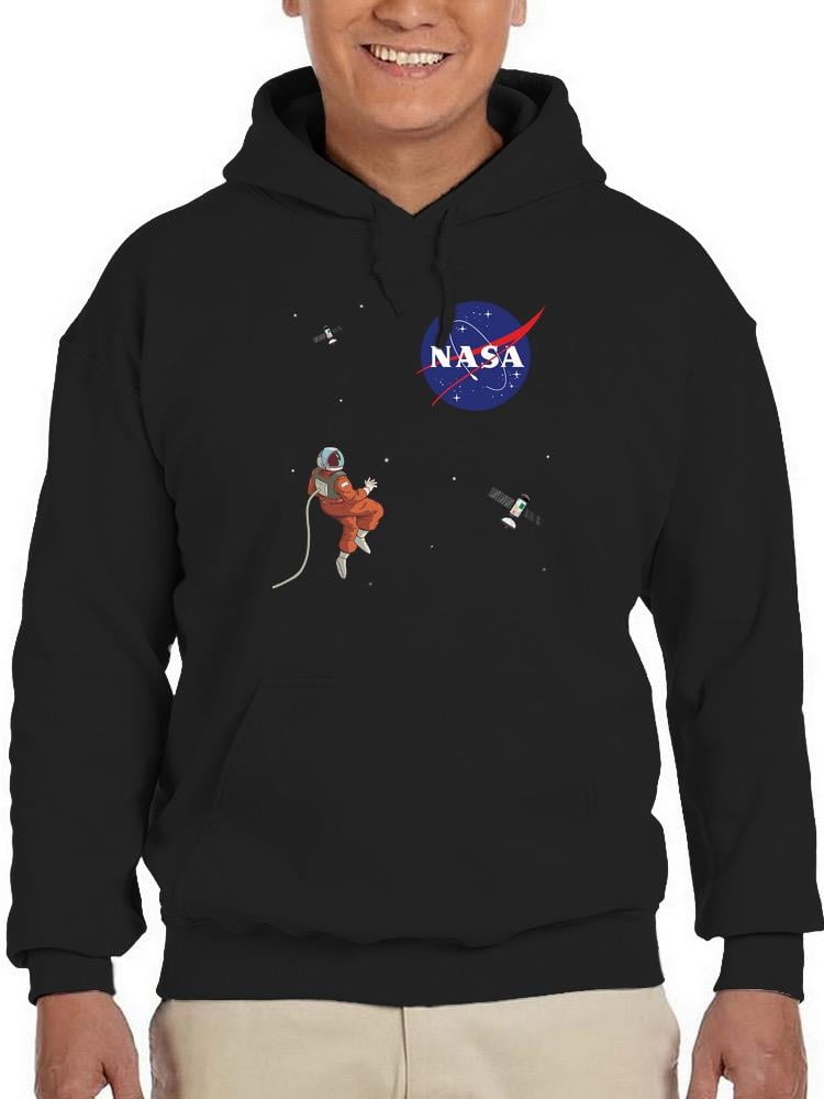 NASA Nasa Astronaut Floating Hoodie Men -NASA Designs, Male Large ...