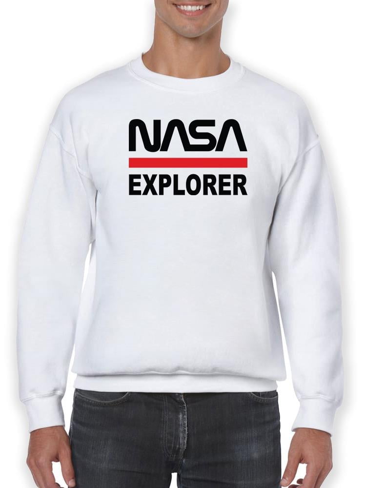 NASA Nasa Explorer Banner Sweatshirt Men -NASA Designs, Male x-Large ...